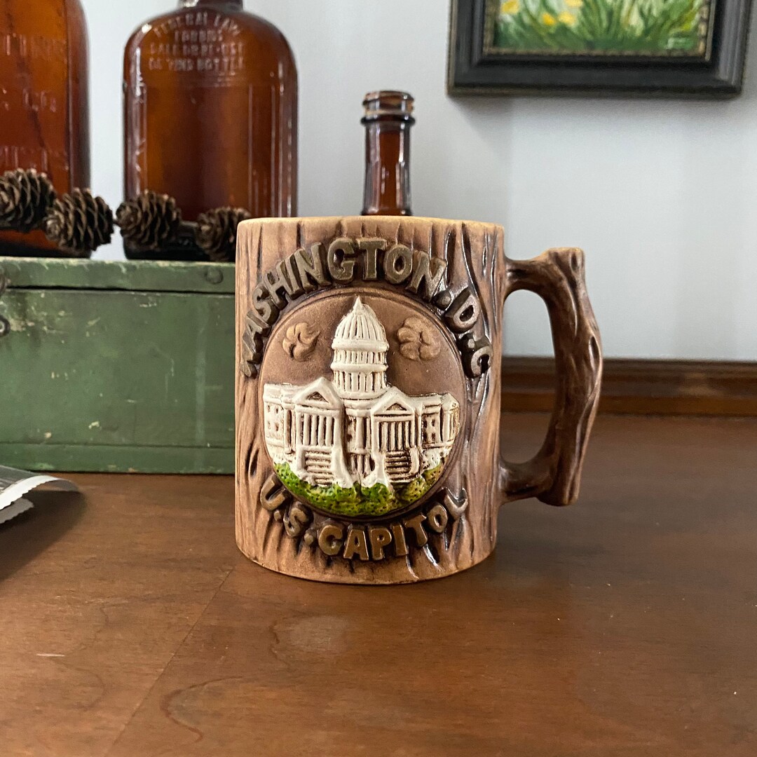 Vintage Washington D.C. U.S. Capitol Coffee Mug Vintage Ceramic ...