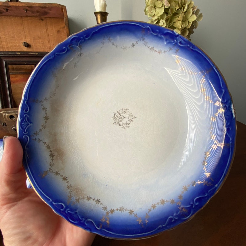 Flow Blue China - Etsy