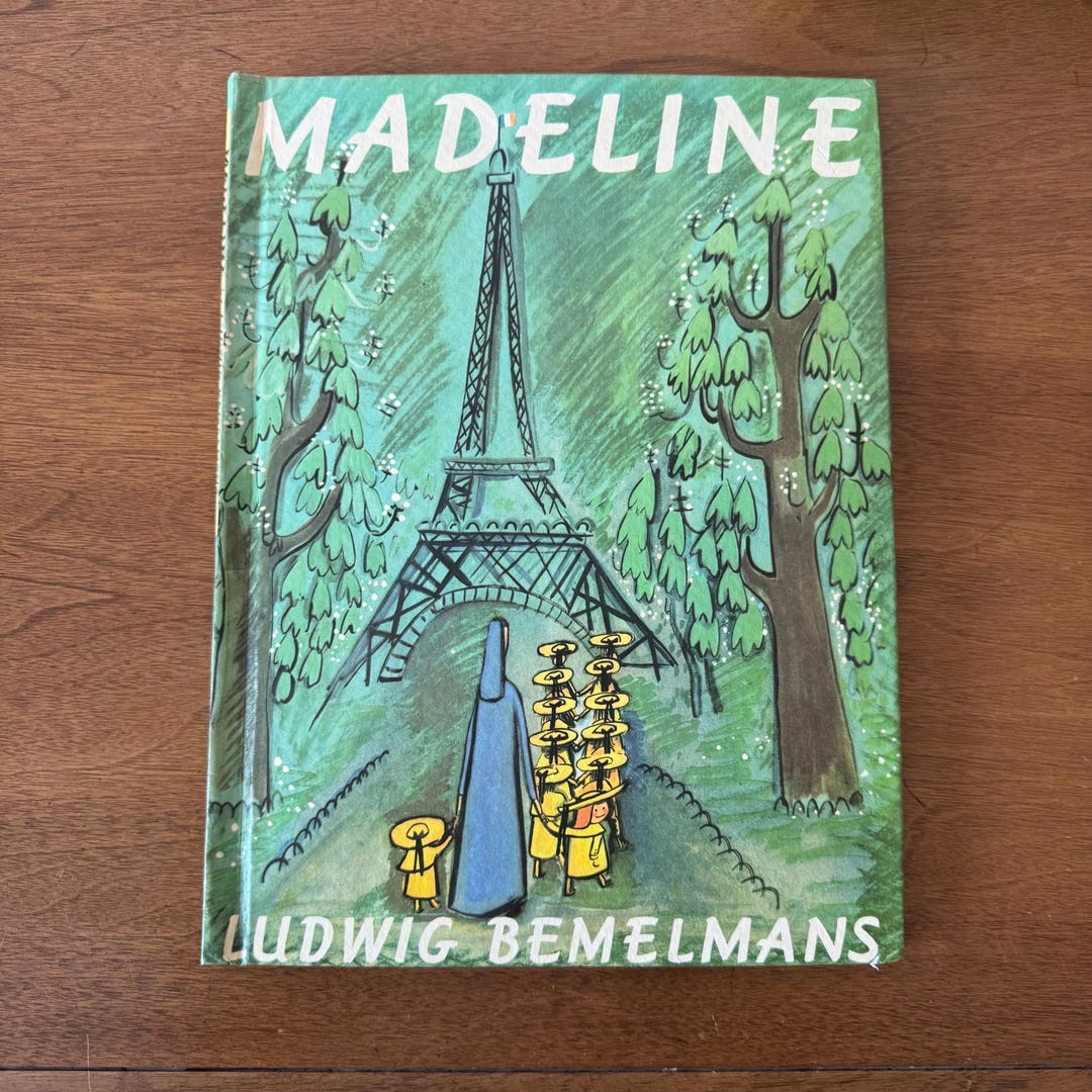 Madeline, by Ludwig Bemelmans, 1967, Hard Cover Children's Book, Full ...