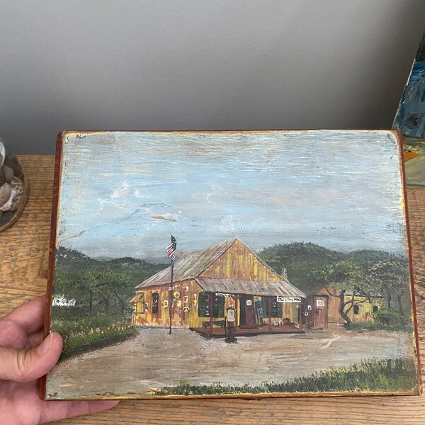 Painted Cigar Box - Etsy