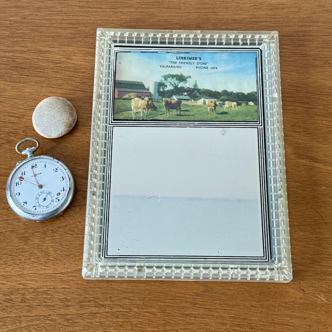 Vintage Advertising Mirror, Linkimer's the Friendly Store, Valparaiso ...