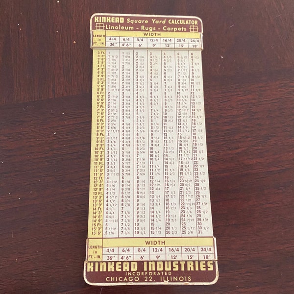 Vintage Slide Rule - Etsy