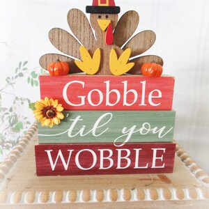 Autumn Theme / Turkey Wood Sign / Thanksgiving / Marshmallow Cutie ...