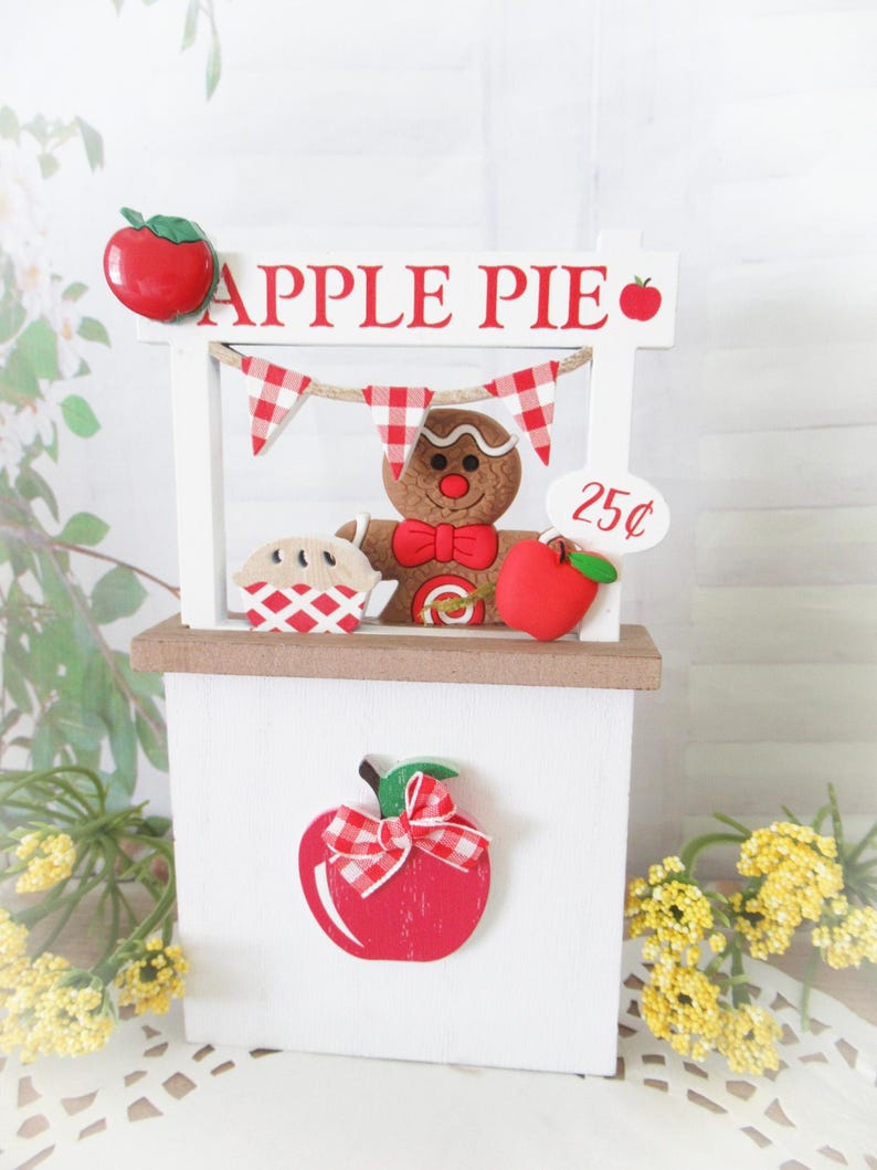 Mini Apple Orchard Wheelbarrow: Farmhouse Tiered Tray Decor - Etsy