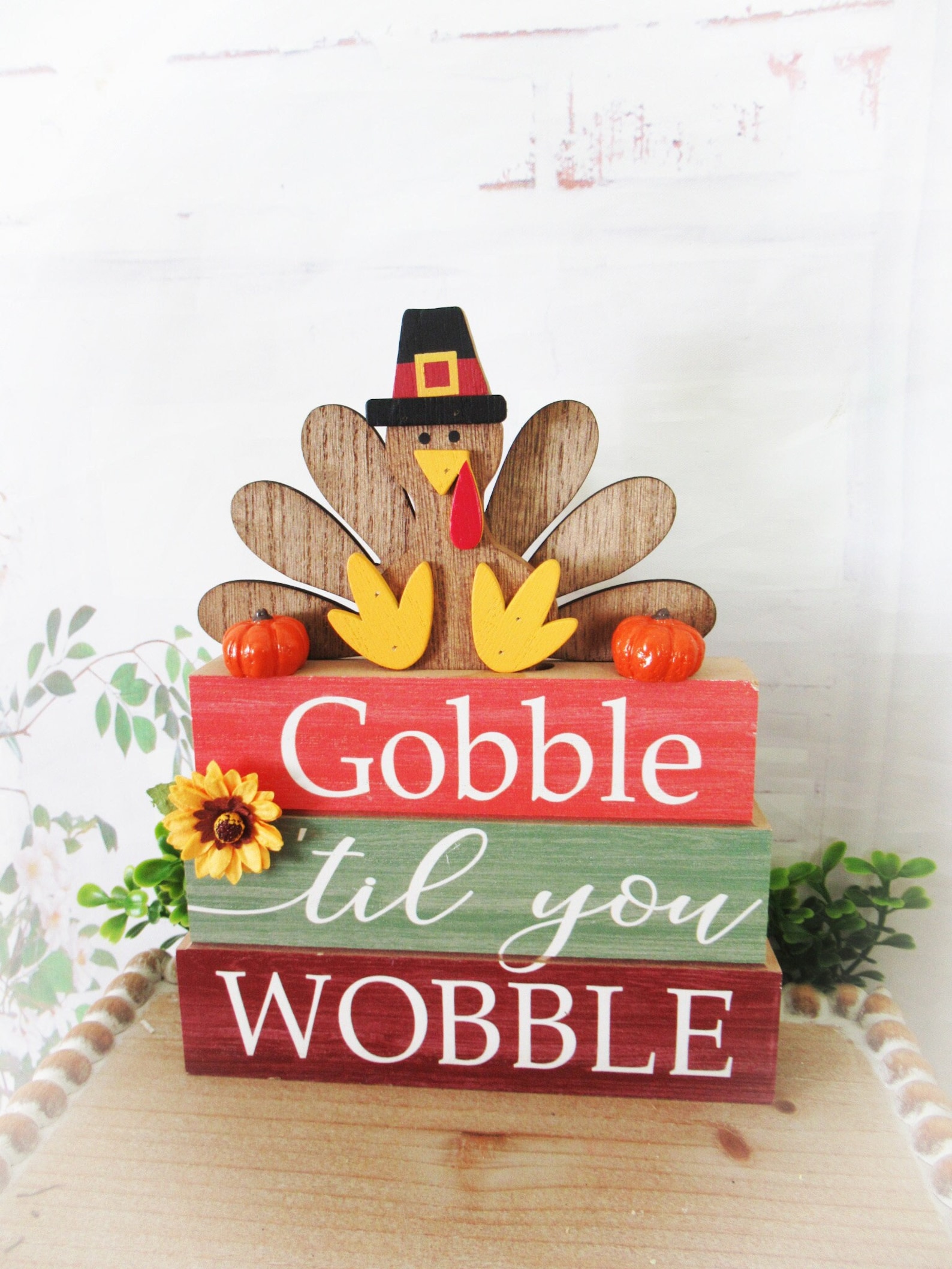 Autumn Theme / Turkey Wood Sign / Thanksgiving / Marshmallow Cutie ...