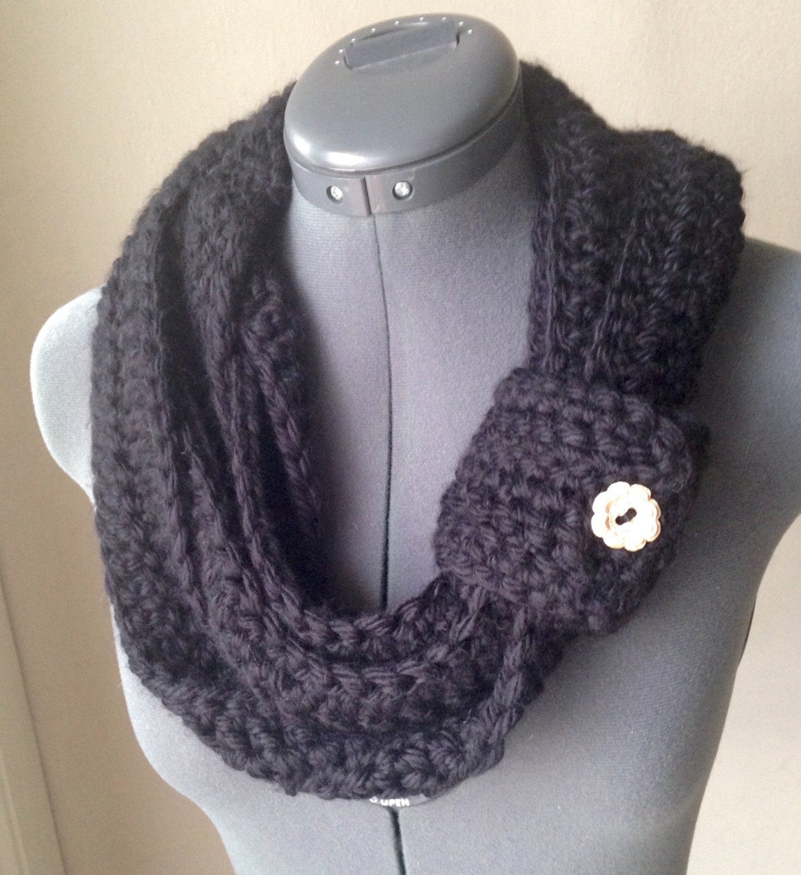 Triple Loop Infinity Scarf - Etsy