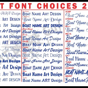 Custom Pontoon Boat Name Decal – Personalized Vinyl Lettering - Etsy