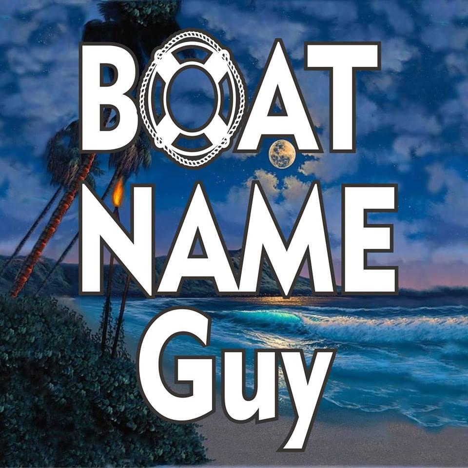 Custom Boat Name Design Add-on – Personalized Graphics & Sizing Options ...