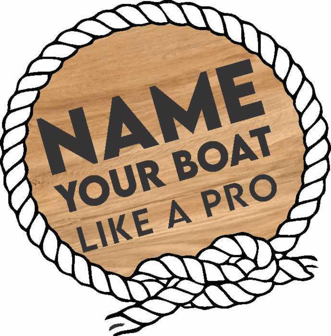 Custom Boat Name Design Add-on – Personalized Graphics & Sizing Options ...