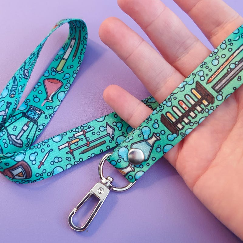 Science Pun Lanyard - Etsy UK