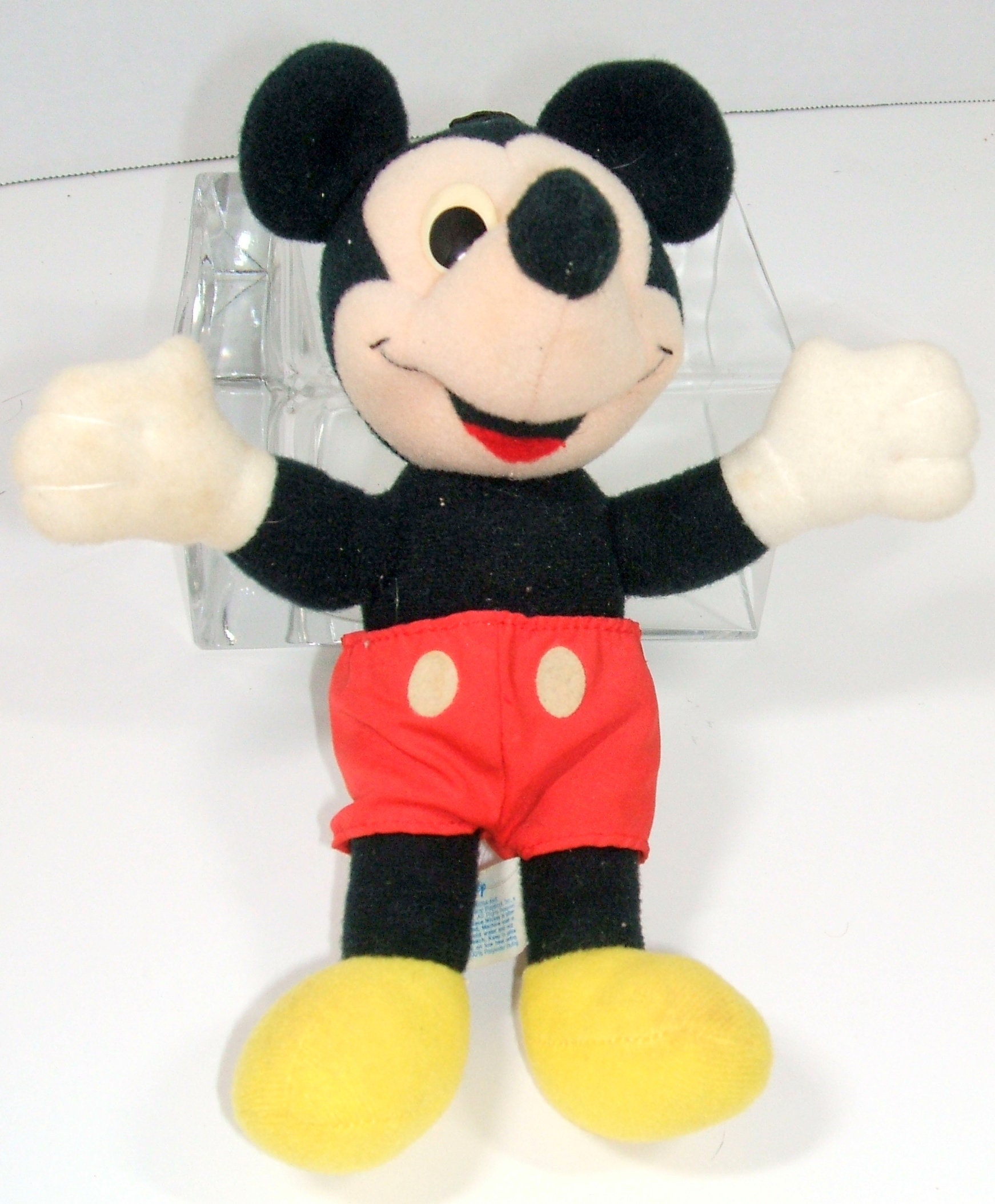 Vintage Disney Playskool Mickey Mouse 1990s Firm Body Plush - Etsy