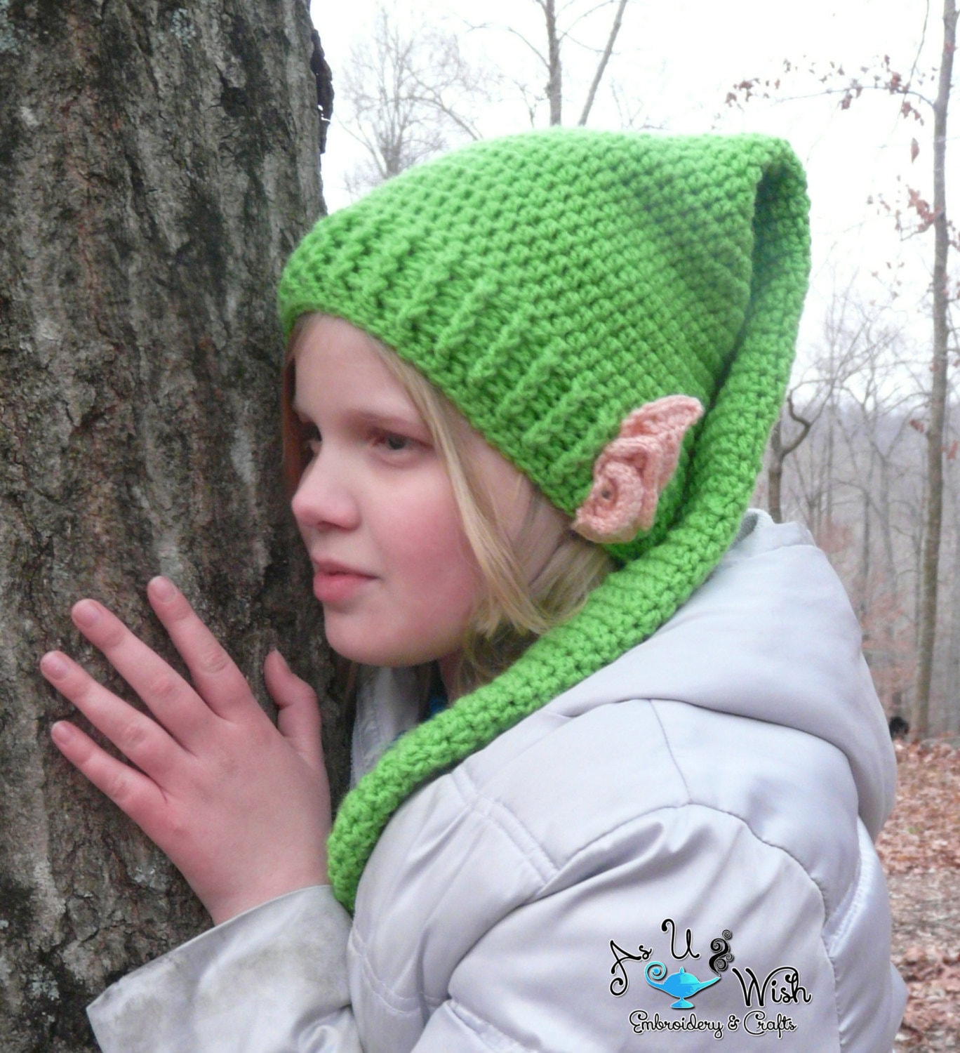Elf Hat With 3D Realistic Ears Pattern - Etsy Canada