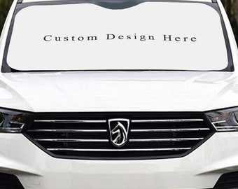 Custom Car Sun Shade - Etsy