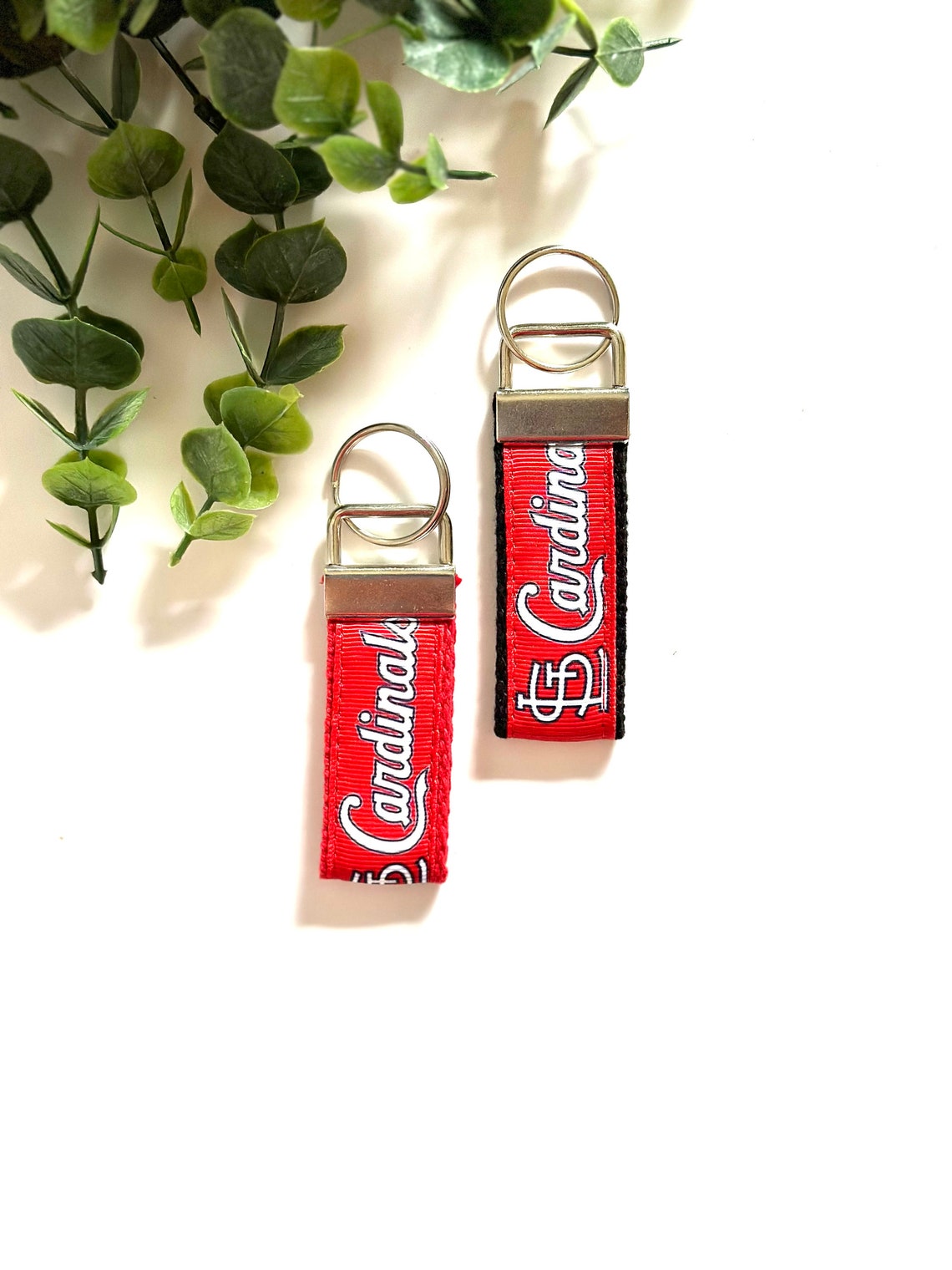 St. Louis Cardinals Keychain, Fabric Key Fob, Wristlet - Etsy