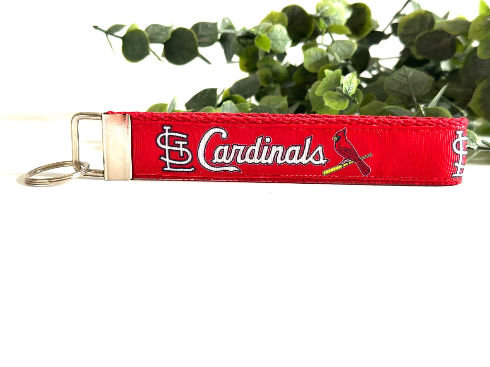 St. Louis Cardinals Keychain, Fabric Key Fob, Wristlet - Etsy