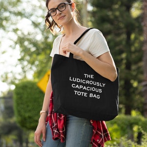 Ludicrously Capacious Tote Bag LARGE Funny Succession Fandom Cute Fan ...
