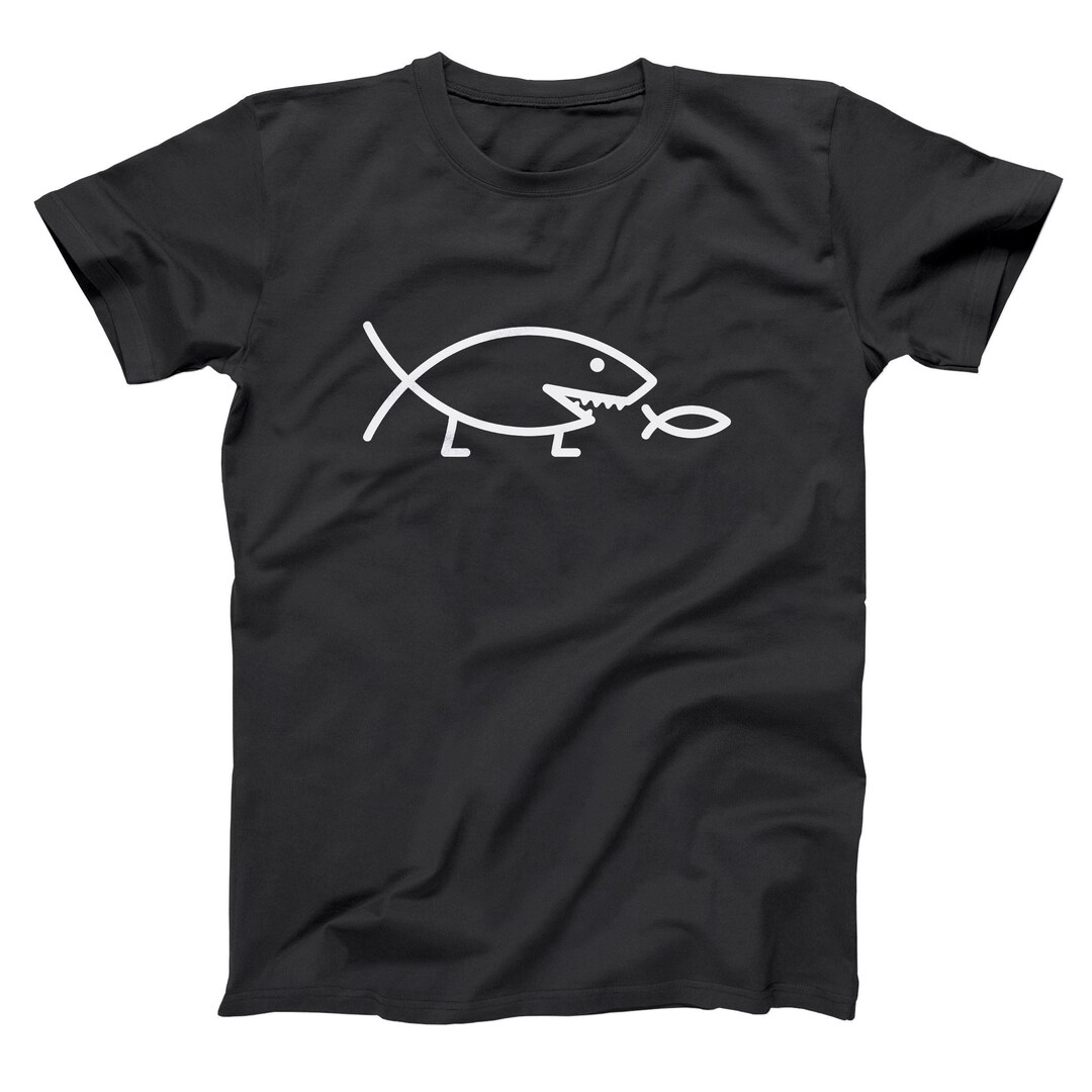 Darwin Fish Evolution Atheism Funny Science Biology - Etsy