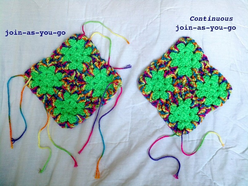 ASA Twin 11 Granny Square Crochet Pattern Pdf - Etsy