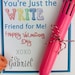 KIDS Valentines DIY Kit, You Are the WRITE Friend for Me Card - Multi ...