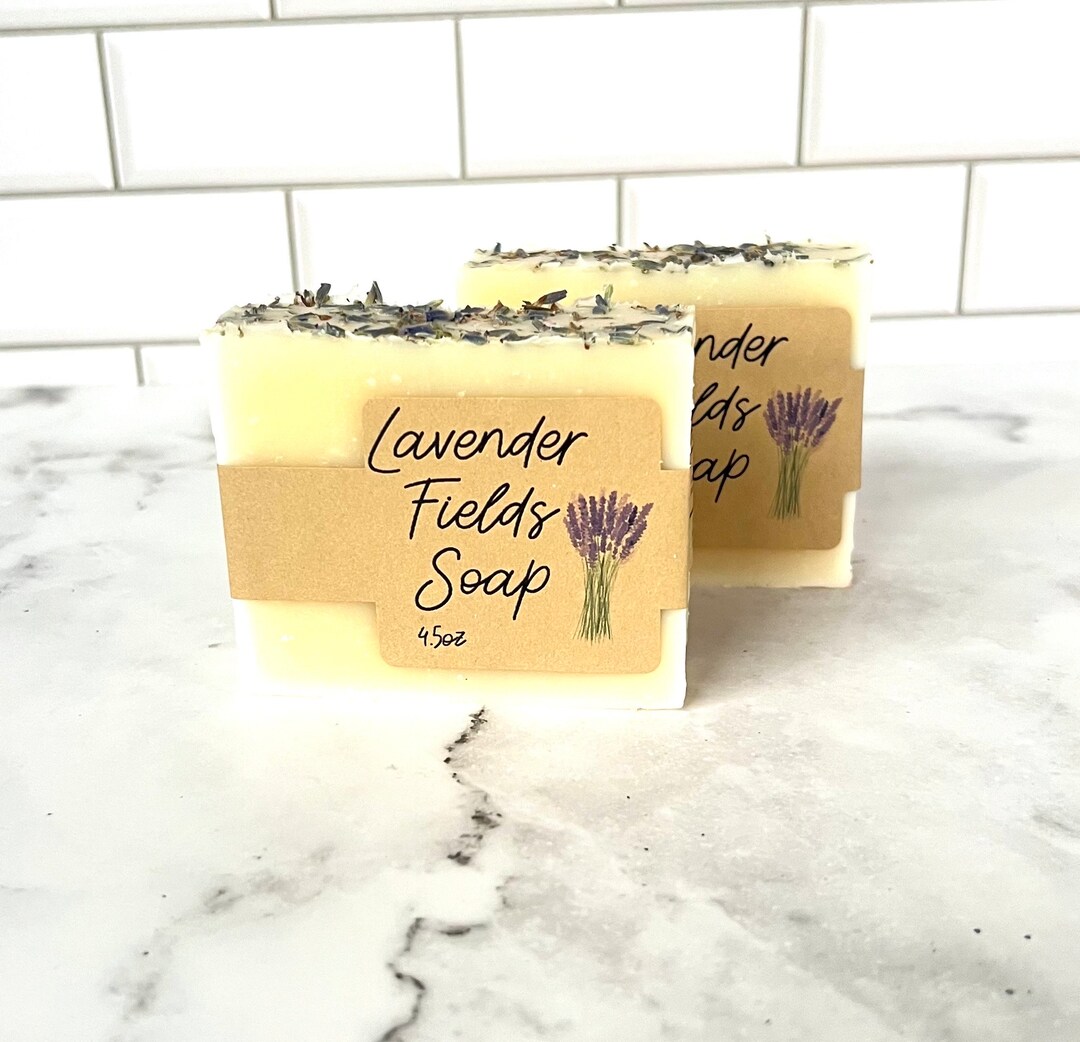 Lavender Soap Bar, Handmade Soap, Natural Soap Bar, Lavender Soap ...