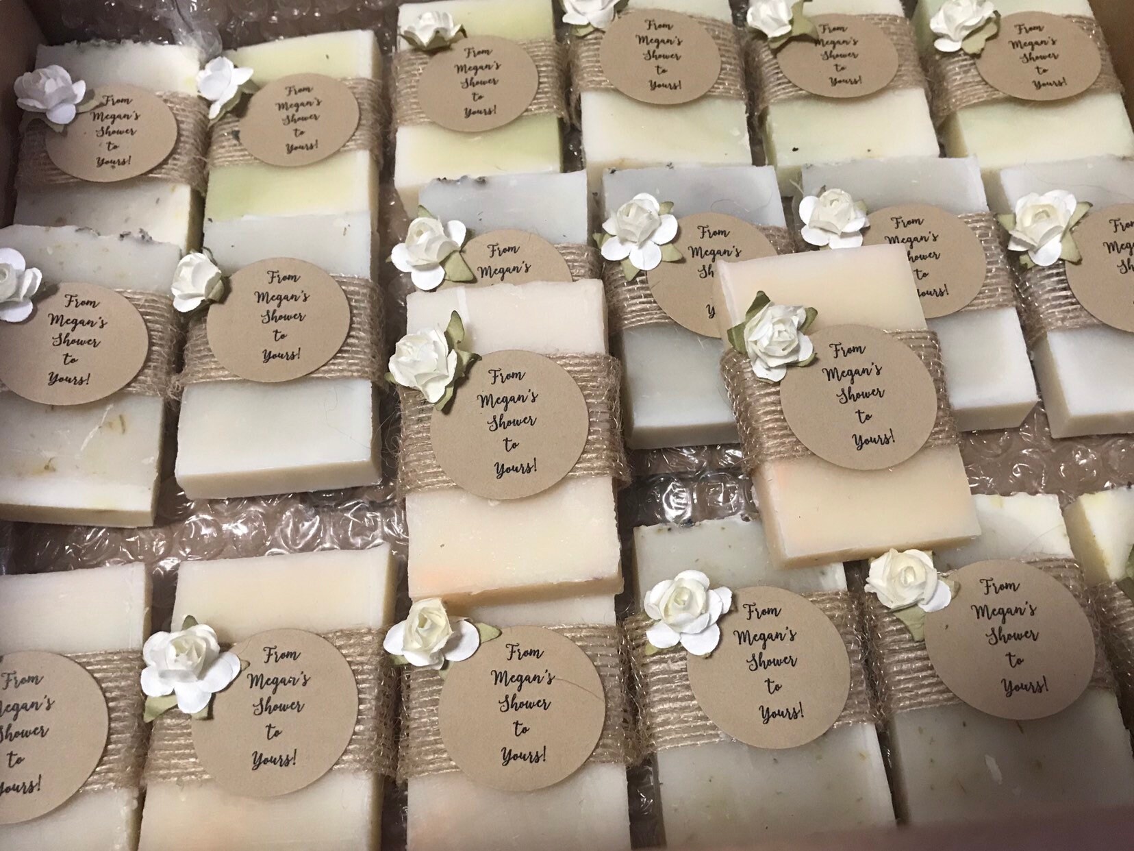 Rustic Wedding Soap Favors Mini Soap Favors Bridal Shower Etsy