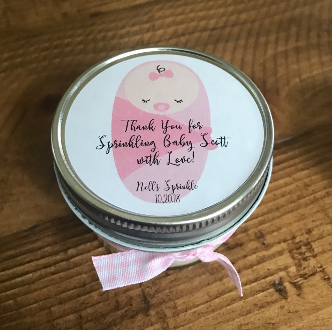 Baby girl baby sprinkle baby sprinkle favors baby shower | Etsy