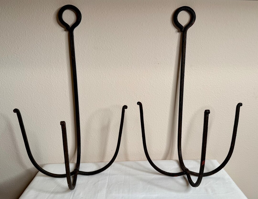 Vintage Cast Iron Horse Bridle Holders - Etsy