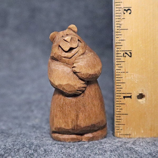 Hand Carved Bears - Etsy