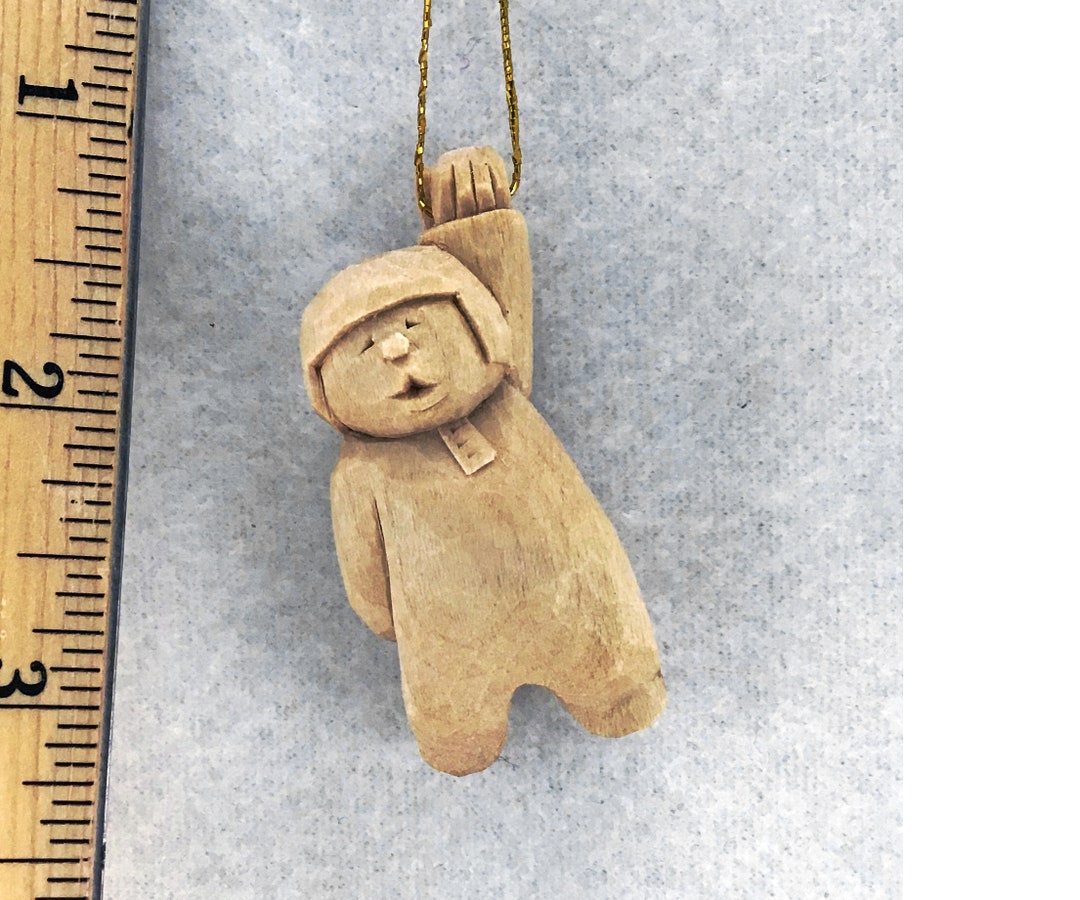Original Handcarved Child Ornament Carved by Christine Coffman - Etsy