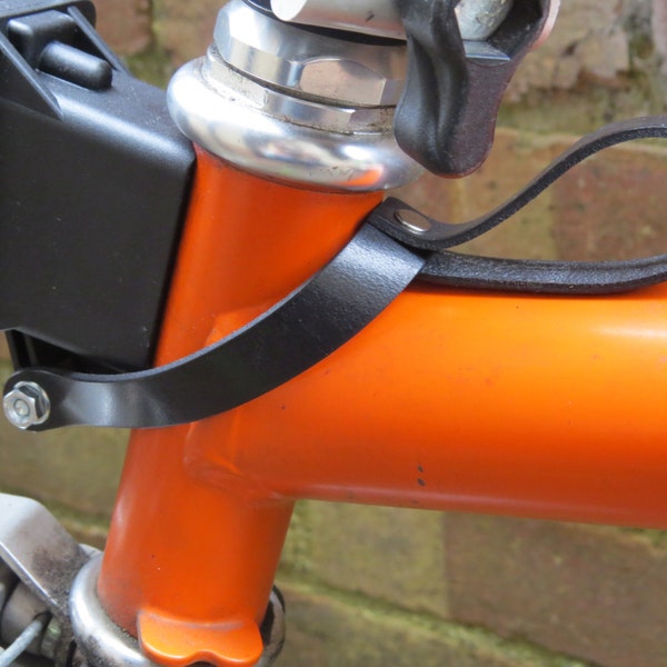 Brompton Leather Block Pull - Etsy