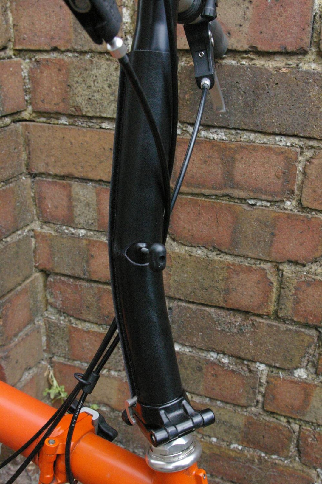Leather Stem Protector for Brompton Bicycles - M, P, S & H Types - Etsy