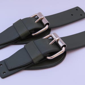 1.25" Short Leather Bonnet/boot Straps for Vintage and Classic Cars ...