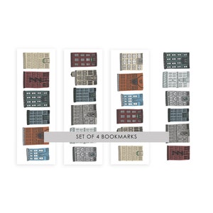 New York City Buildings Bookmarks Set of 4 Bookmarks, Brooklyn ...