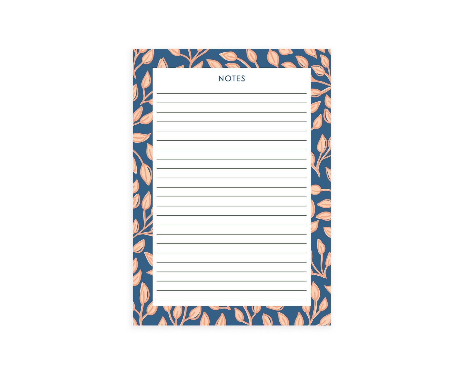 Notepad Midnight Autumn Leaves to Do List, Fall Leaves Nature Notepad ...