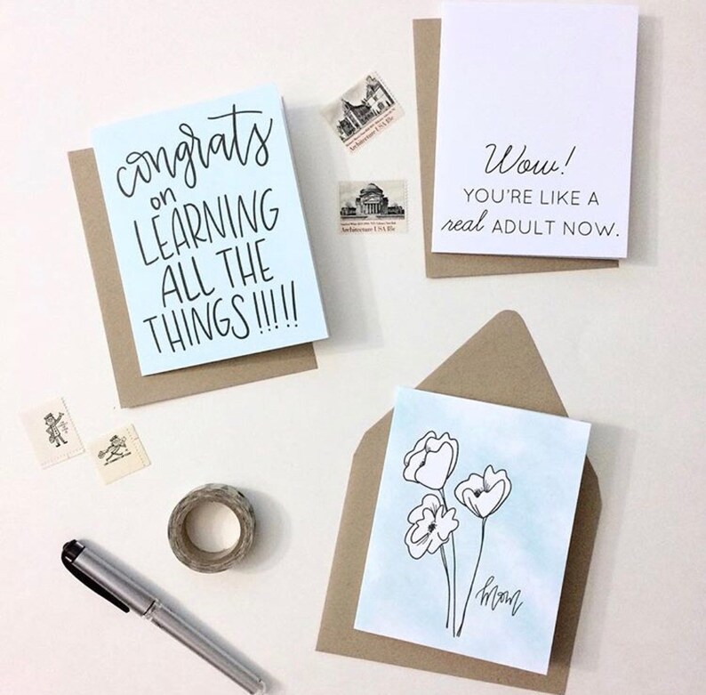 Funny Congratulations Card Wow You're Like a Real Adult - Etsy