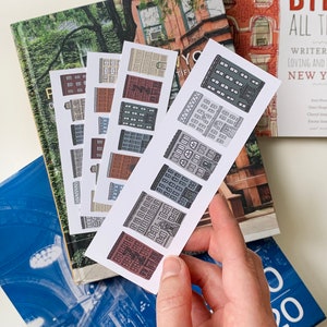 New York City Buildings Bookmarks Set of 4 Bookmarks, Brooklyn ...