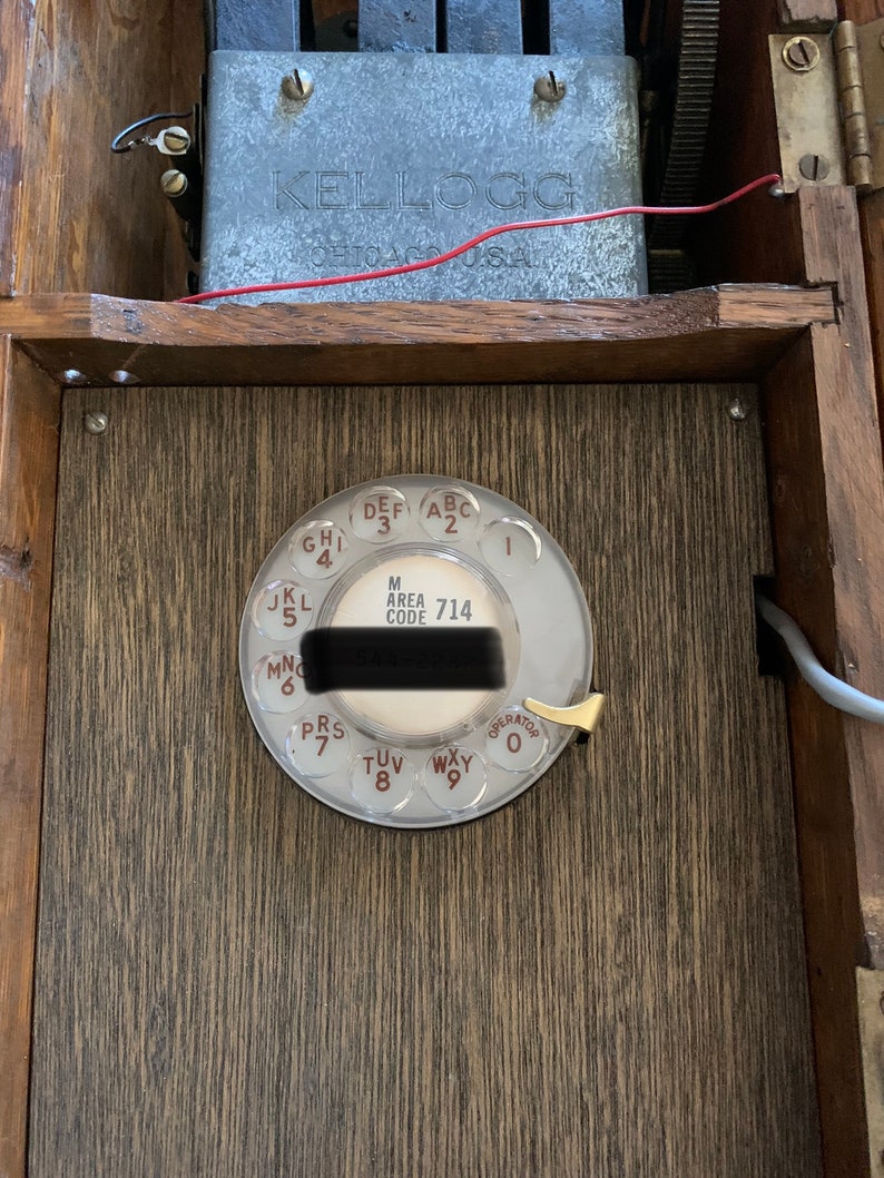 Kellogg Antique Phone - Etsy