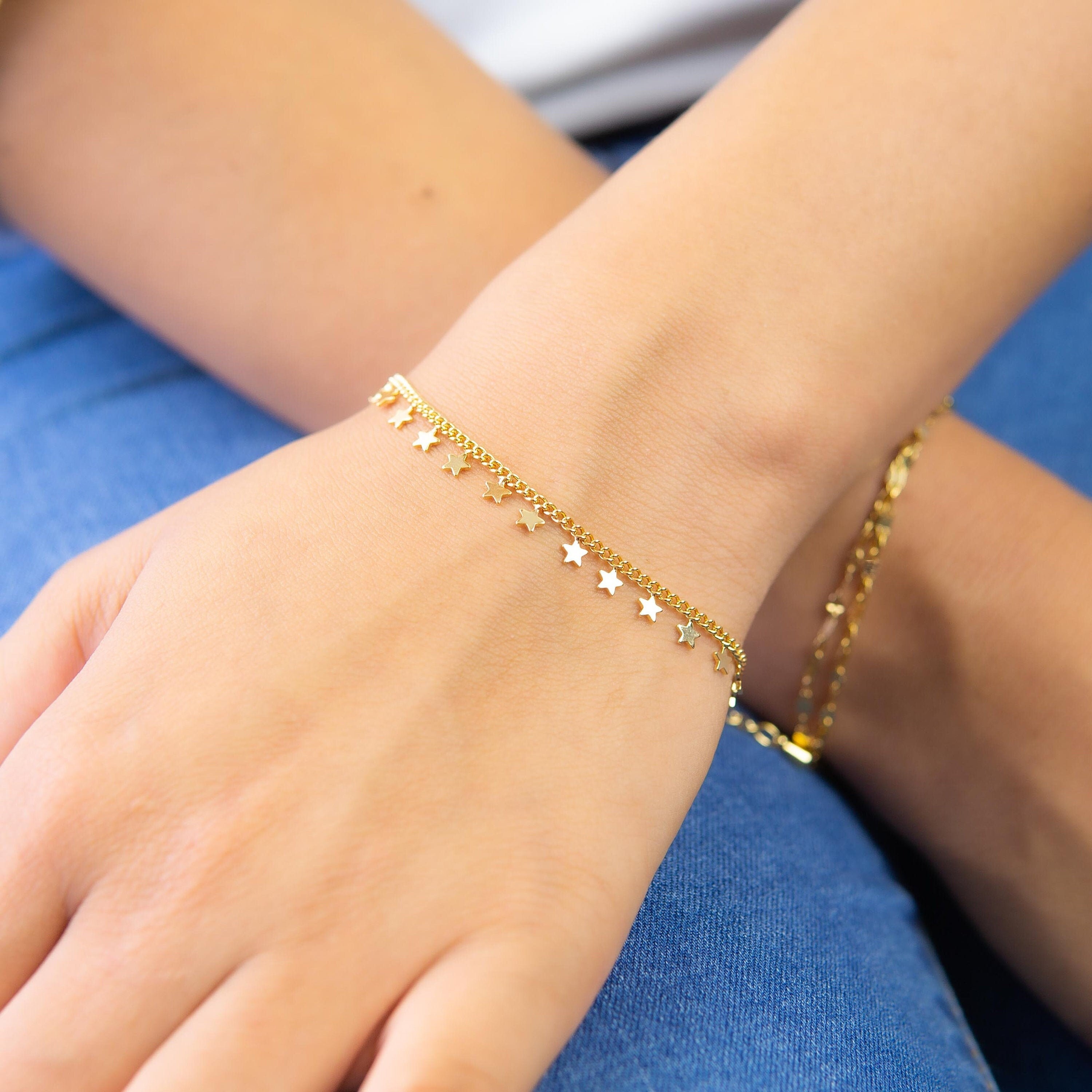 Simple Gold Bracelet Designs For Girls