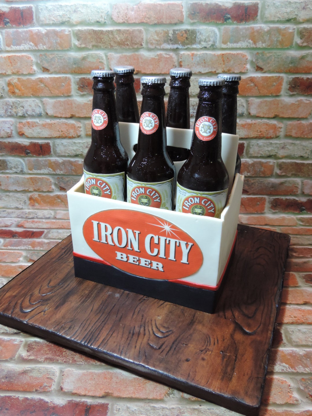 6 Pack Beer Cake Tutorial - Instant Download - Etsy