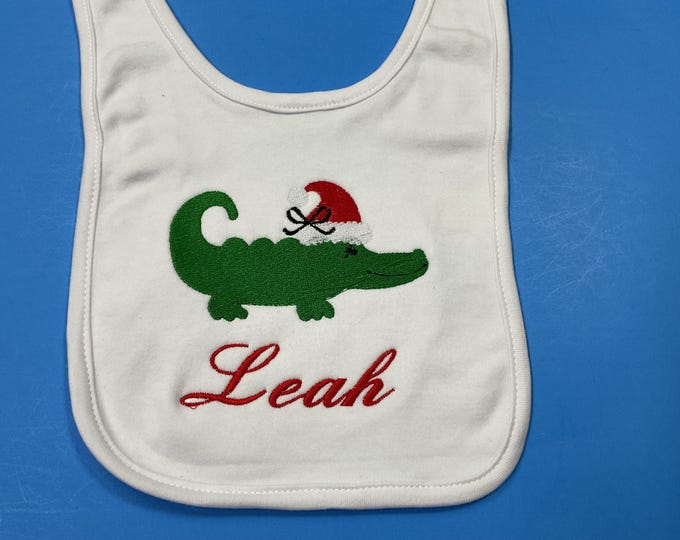 Christmas Baby Bib, First Christmas Bib, 1st Christmas, Christmas Bib ...