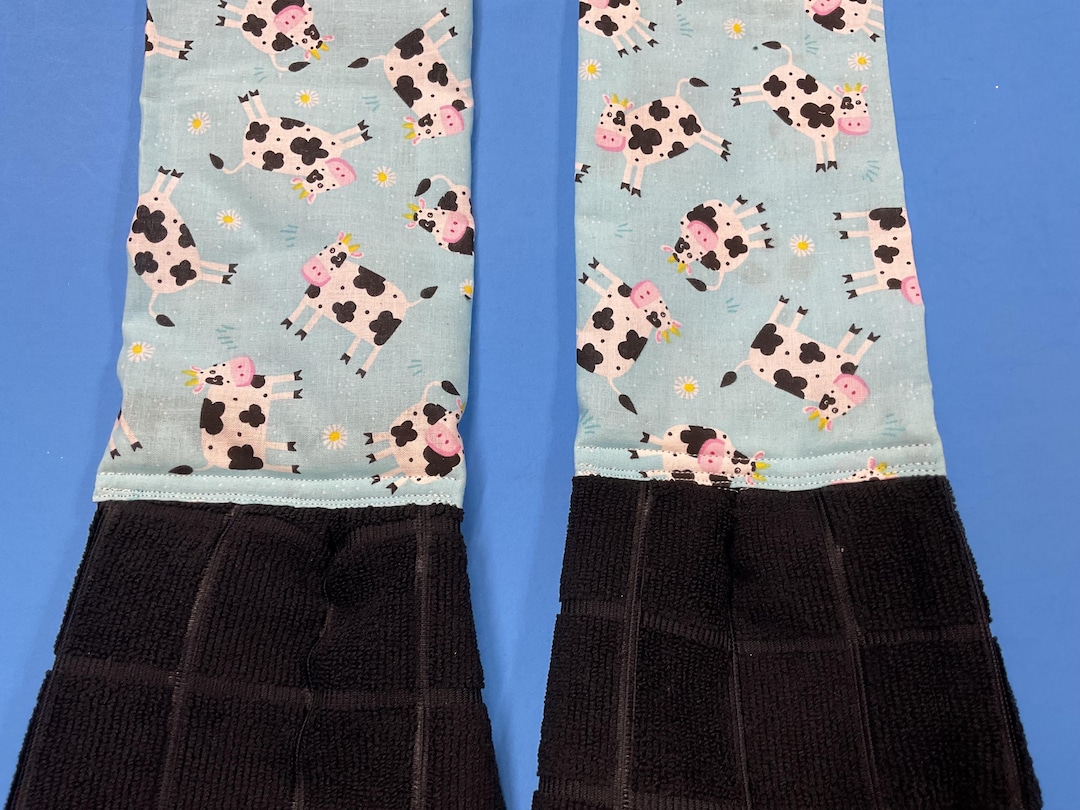 Cow Kitchen Boa, Cow Kitchen Towel, Cow Kitchen, Neck Towel, Gift Towel ...