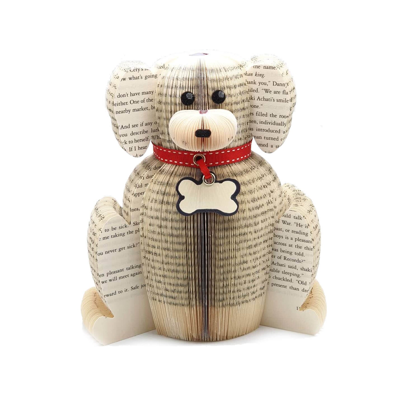 Personalised Dog Gift Handmade Dog Book Art Gift for Dog | Etsy