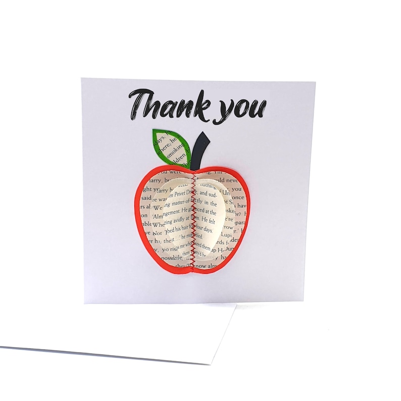 Teacher Personalized Gift Personalized Apple Red Green - Etsy