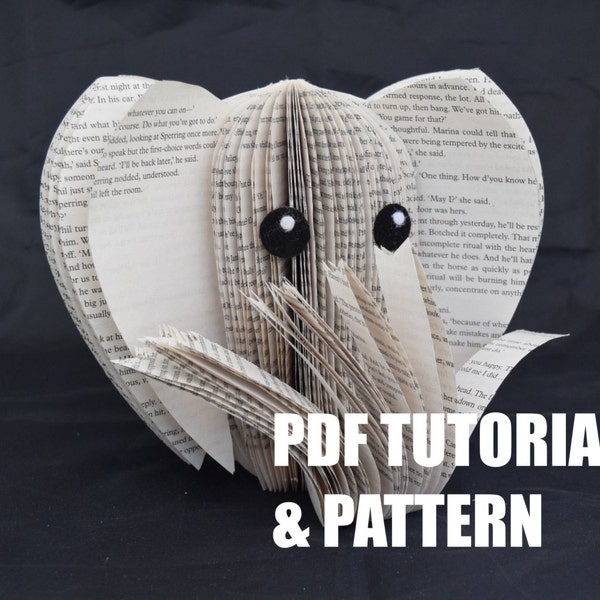 Diy Folded Book Art - Etsy