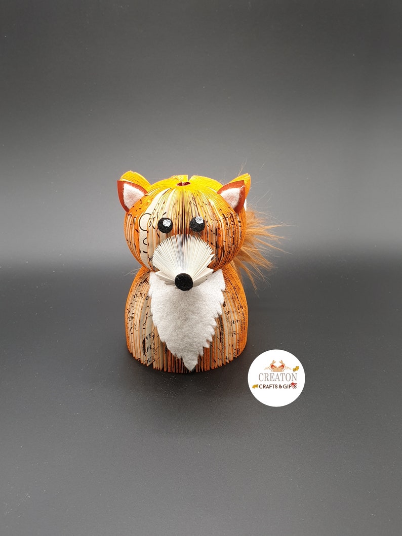 Fox gift for him Desk Buddy Desk Accessories Fox Gift | Etsy