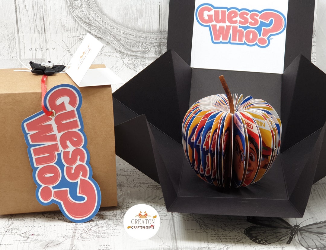 Guess Who? Gift - 4th Wedding Anniversary Gift - Guess Who Game Gift ...