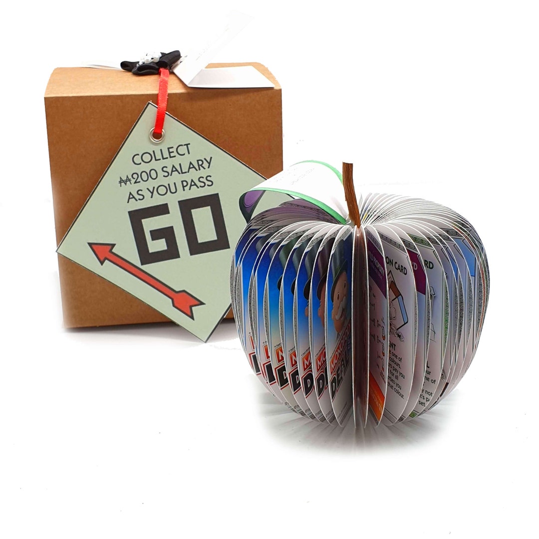 Monopoly Gift - 4th Wedding Anniversary Gift - Monopoly Game Gift - 1st ...