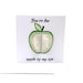 You're the Apple of My Eye Card Fruit Anniversary Card - Etsy