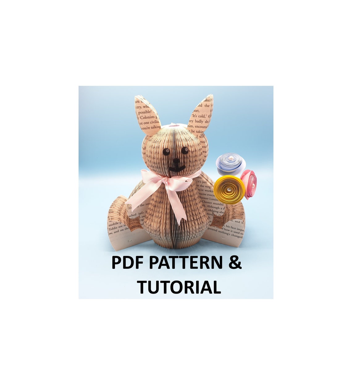 PDF Tutorial and Pattern Book Art Rabbit Paper Cutting - Etsy