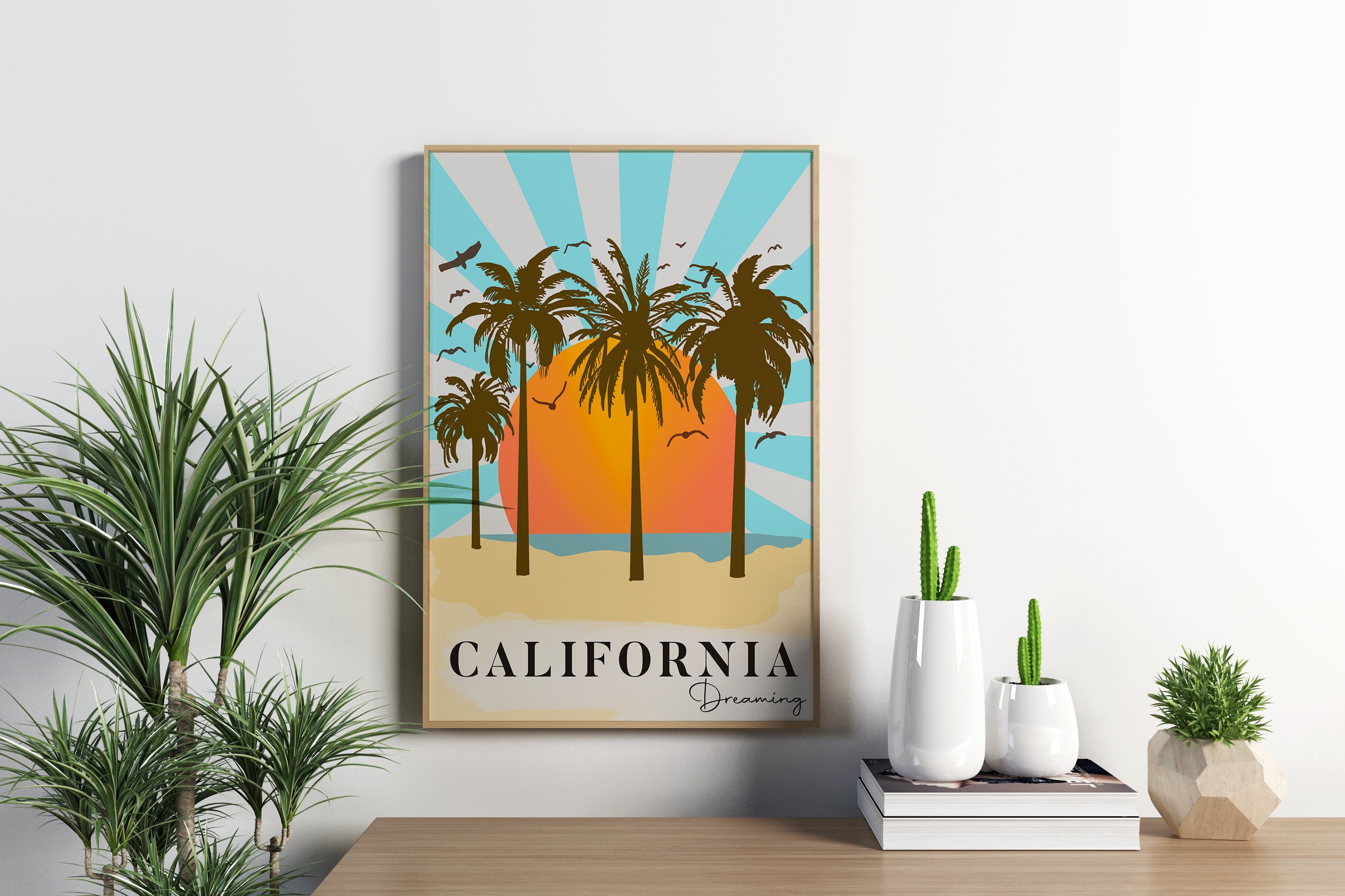 California Dreaming Poster - Etsy